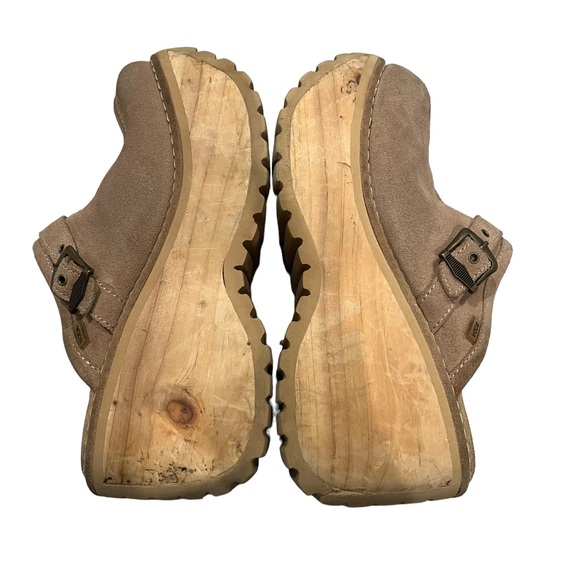 Soda | Shoes | Vintage Rare Soda Suede Mega Chunky Platform Mules ...